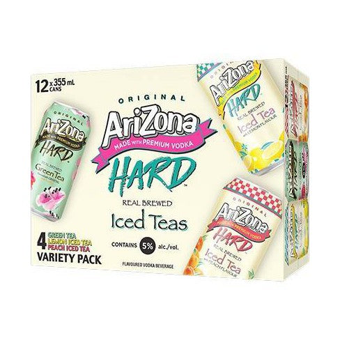 Arizona Hard Tea Variety 12pk – White Horse Wine and Spirits