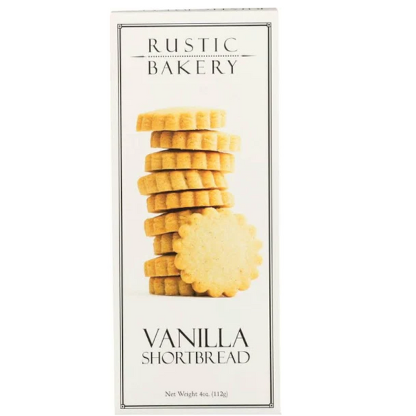 Rustic Bakery Vanilla Shortbread – White Horse Wine and Spirits
