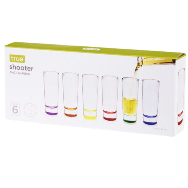 2oz Shot Glass Shooters [6-pack] – White Horse Wine and Spirits
