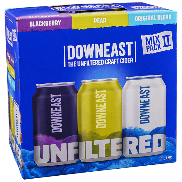 Downeast Variety #2 Blue 9pk Can – White Horse Wine and Spirits