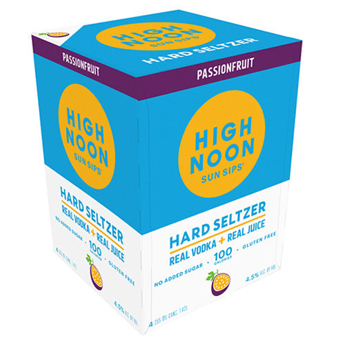 High Noon PassionFruit 4pk Can – White Horse Wine and Spirits