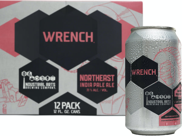 Industrial Arts Wrench NEIPA 12pk Can – White Horse Wine and Spirits