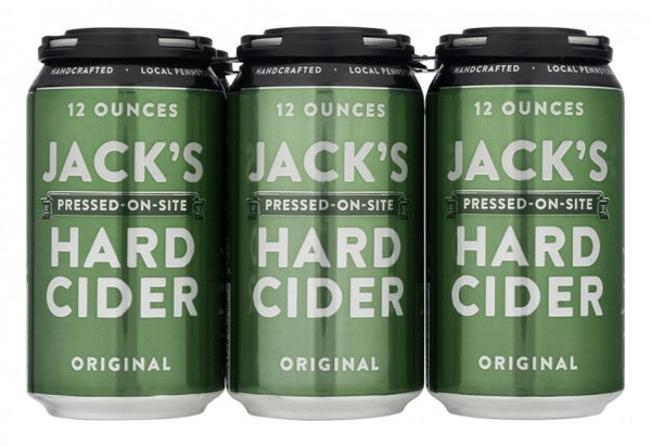 Jacks Hard Cider Original 6pk Can – White Horse Wine and Spirits