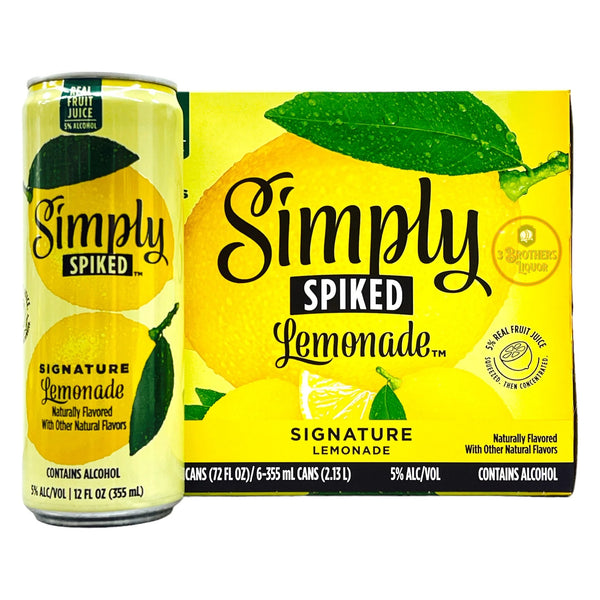 Simply Spiked Lemonade 12pk Cans – White Horse Wine and Spirits