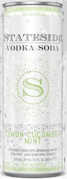 Stateside Vodka and Soda Lemon Cucumber 4pk Can – White Horse Wine and ...