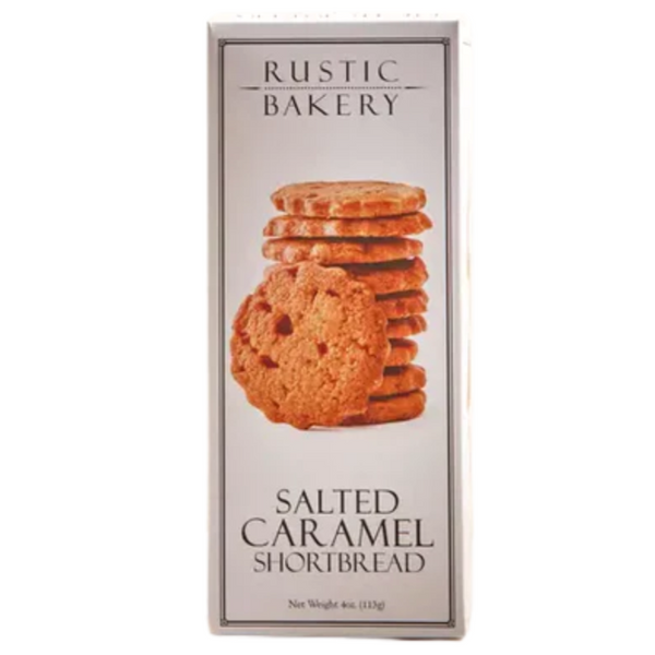 Rustic Bakery: Salted Caramel Shortbread – White Horse Wine and Spirits