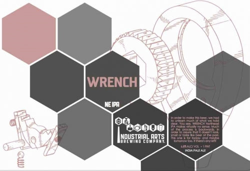 Industrial Arts Wrench NEIPA 4pk Cans – White Horse Wine and Spirits