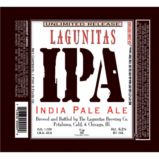 Lagunitas Ipa 6Pk – White Horse Wine and Spirits