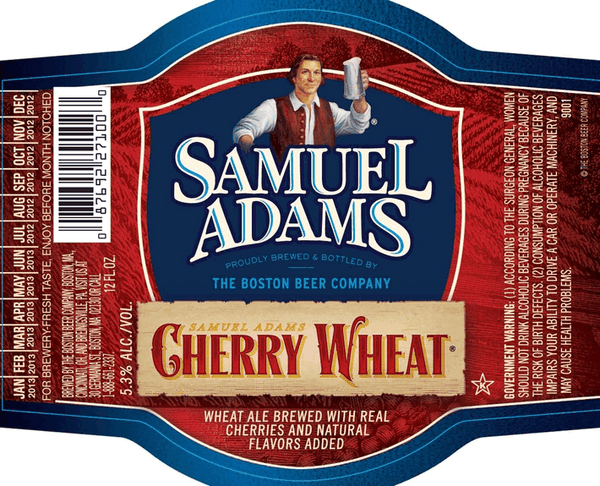 Sam Adams Cherry Wheat 6Pk – White Horse Wine and Spirits
