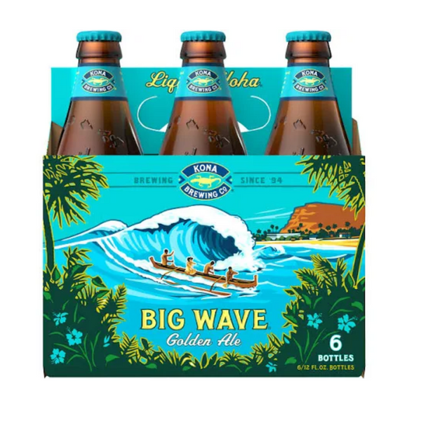Kona Big Wave Golden Ale 6 Pk – White Horse Wine and Spirits