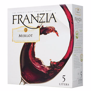 Franzia Merlot 5L Box – White Horse Wine and Spirits