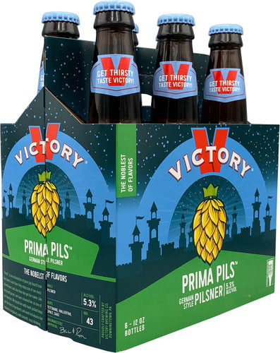 Victory Brewing Company Prima Pils Pilsner 6Pk – White Horse Wine and ...
