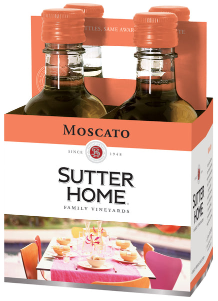 Sutter Home Moscato 4 Pk – White Horse Wine and Spirits
