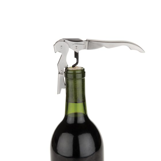 Double Hinged Corkscrew - Stainless Steel – White Horse Wine and Spirits